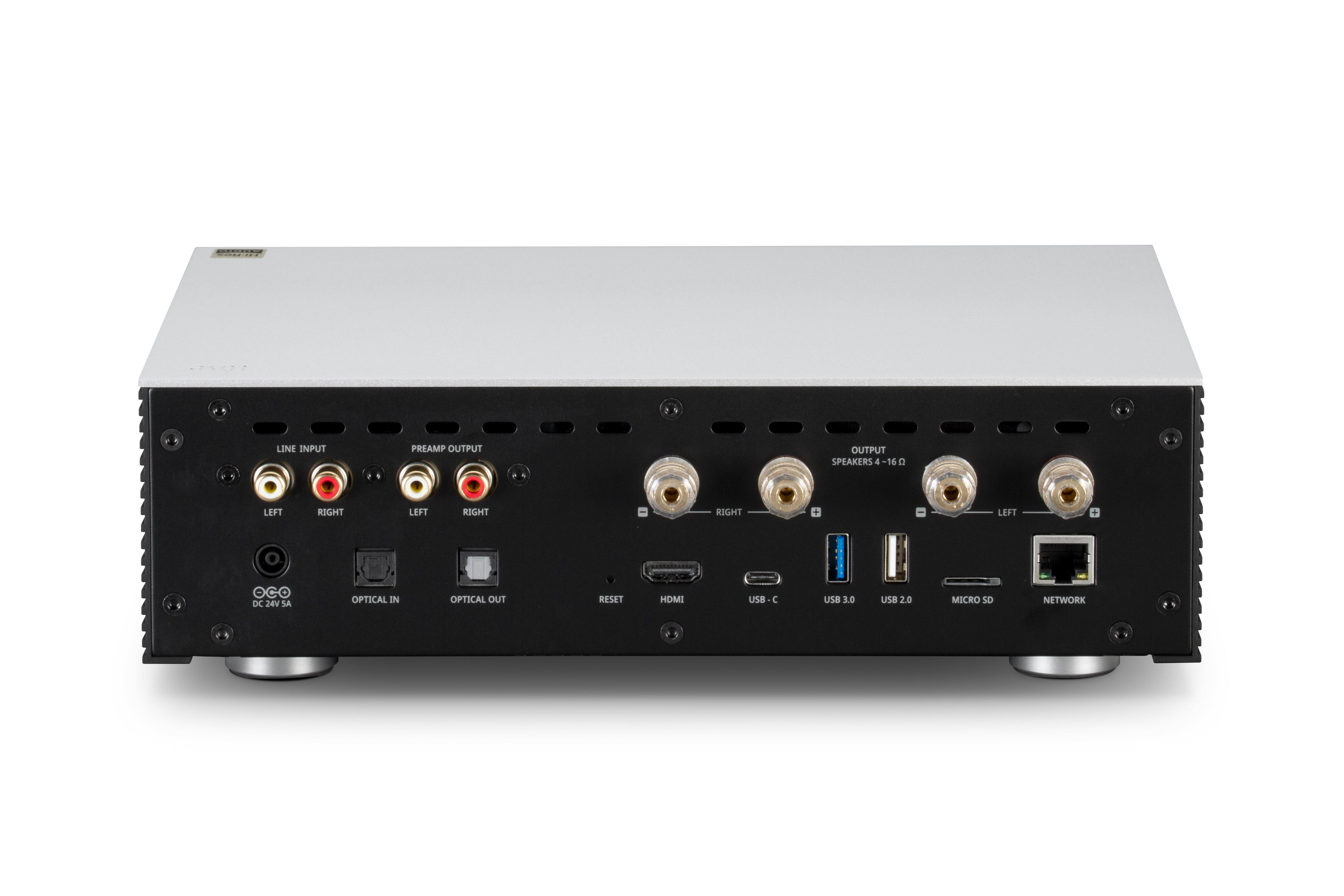 RS201E Wireless Network Streamer & Integrated Amplifier – HiFi Rose USA